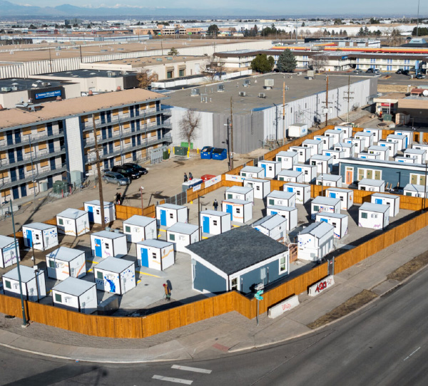 City uses tiny homes to house dozens of people – Downtown Development ...
